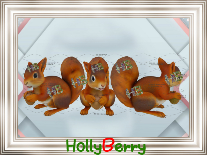 Second Life Marketplace - HB: Squirrel Statue FuLL PERM